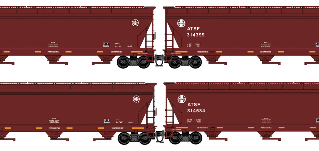 2502-PO-094-ATSF-4-Car-Runner-pk | N Scale Model Trains | Fifer Hobby ...